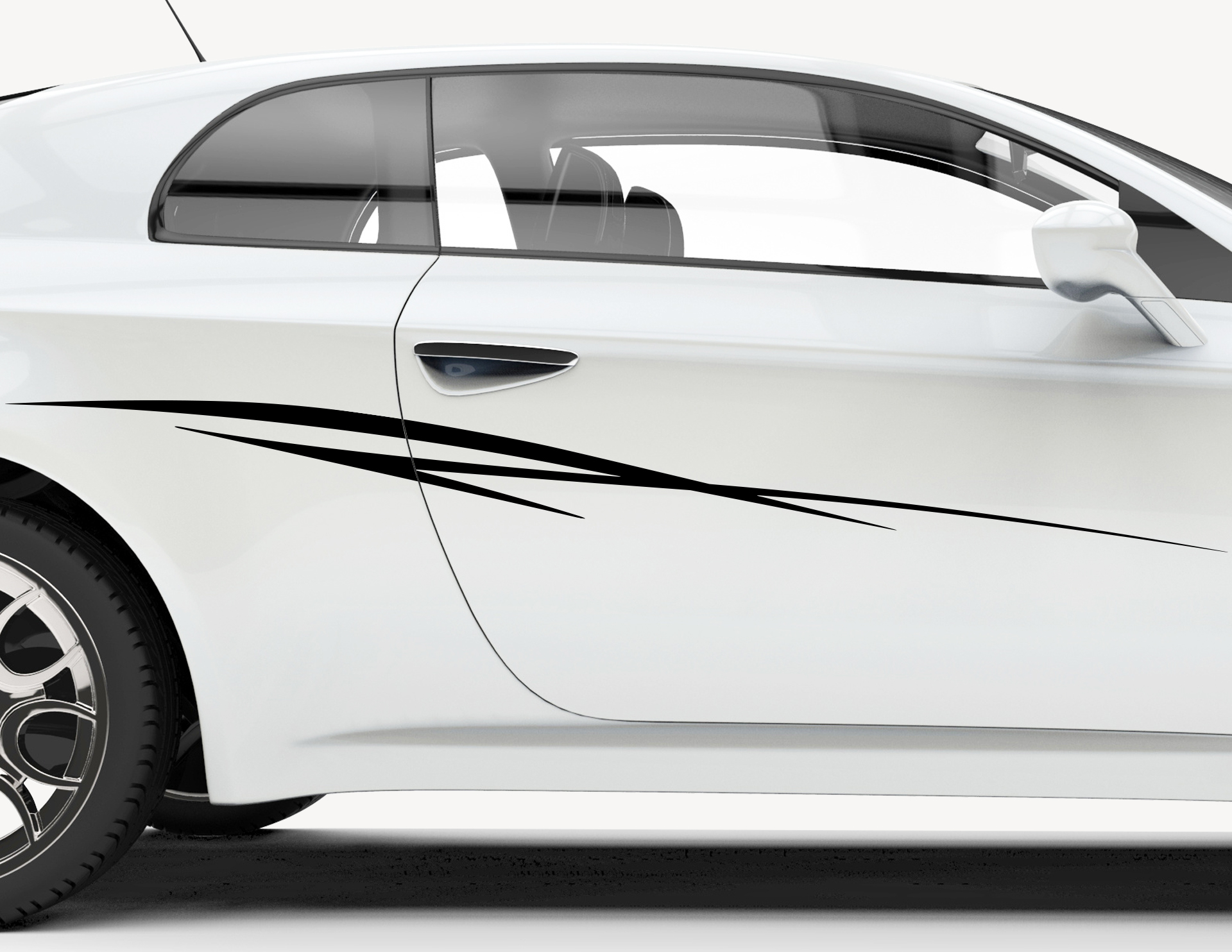 Autoaufkleber Spiny Speed Stripe