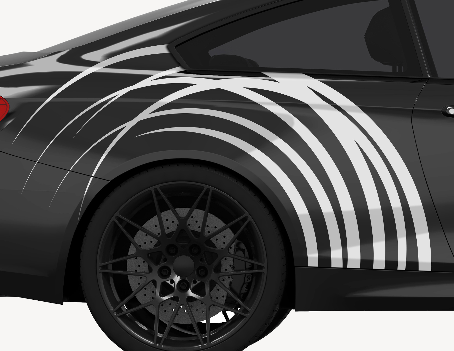 Autoaufkleber Donut Drift