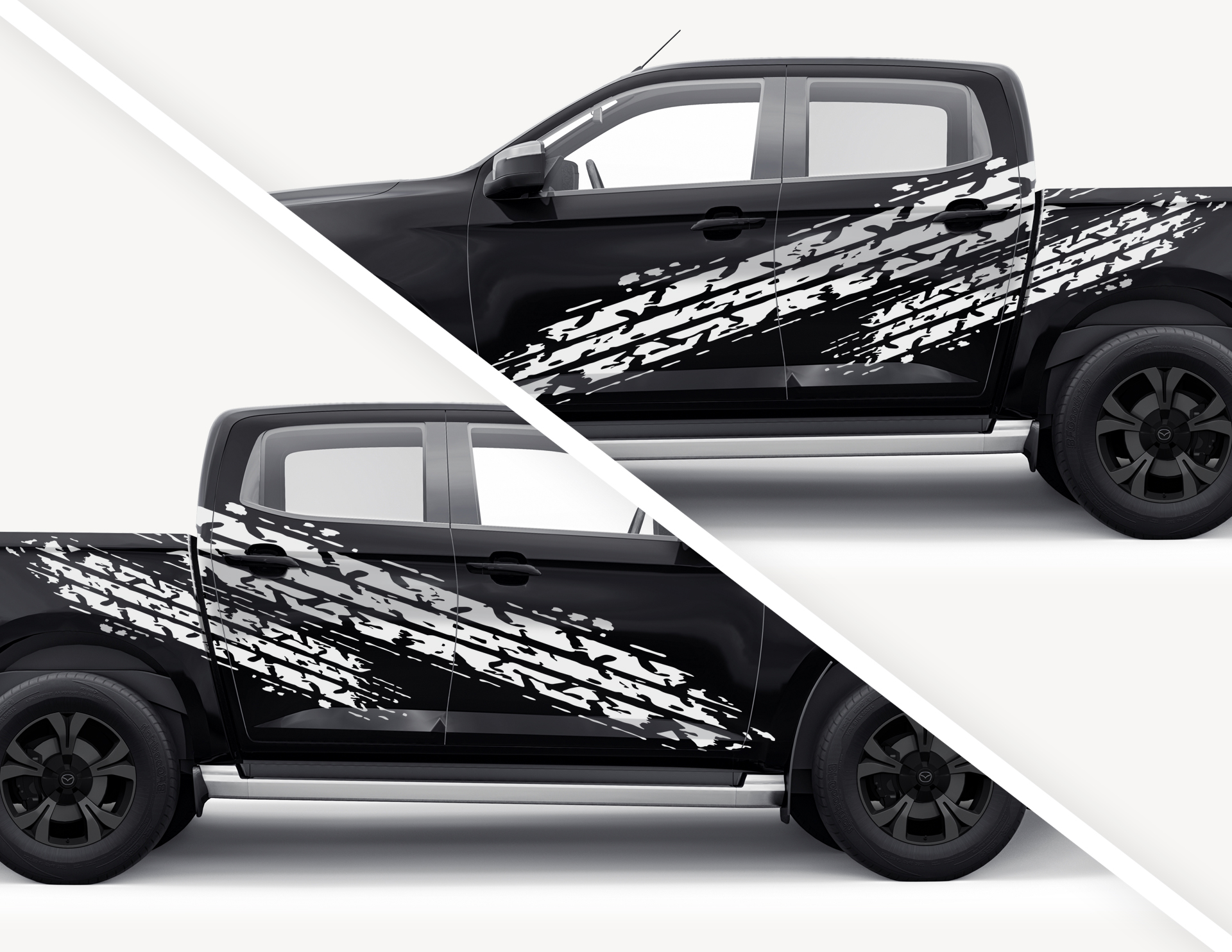 Autoaufkleber Rough Racer