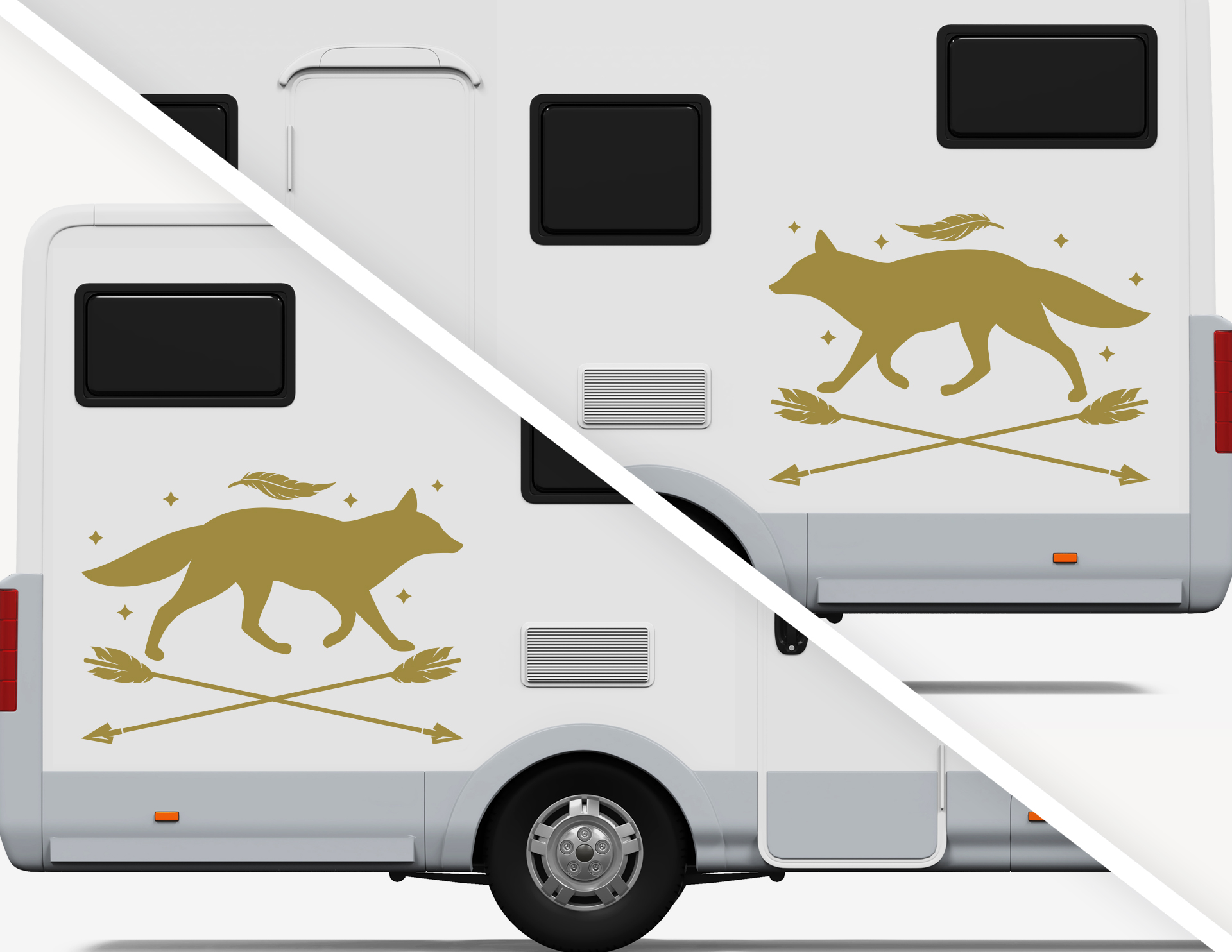 Autoaufkleber Reineke Fuchs Emblem