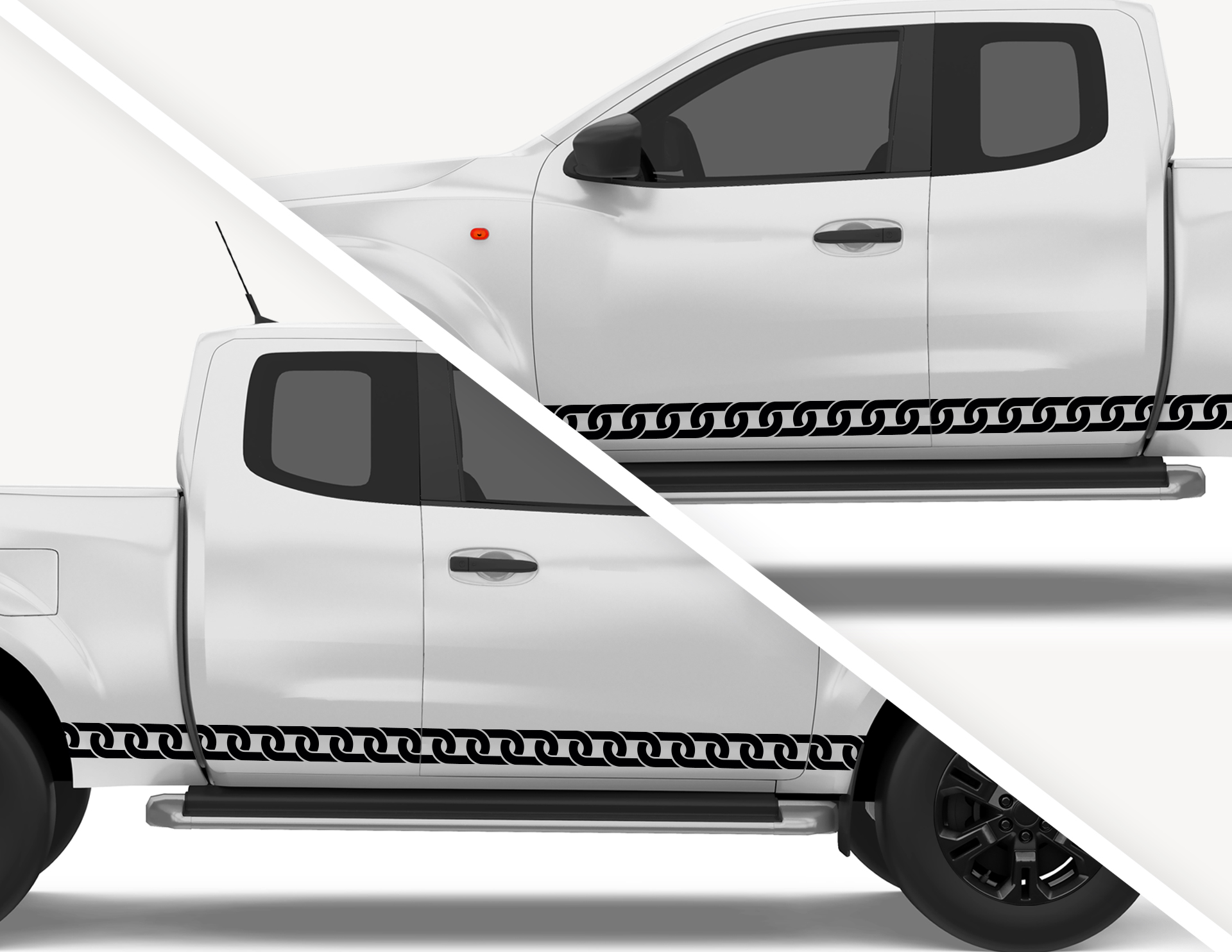 Autoaufkleber Street Cred Chain