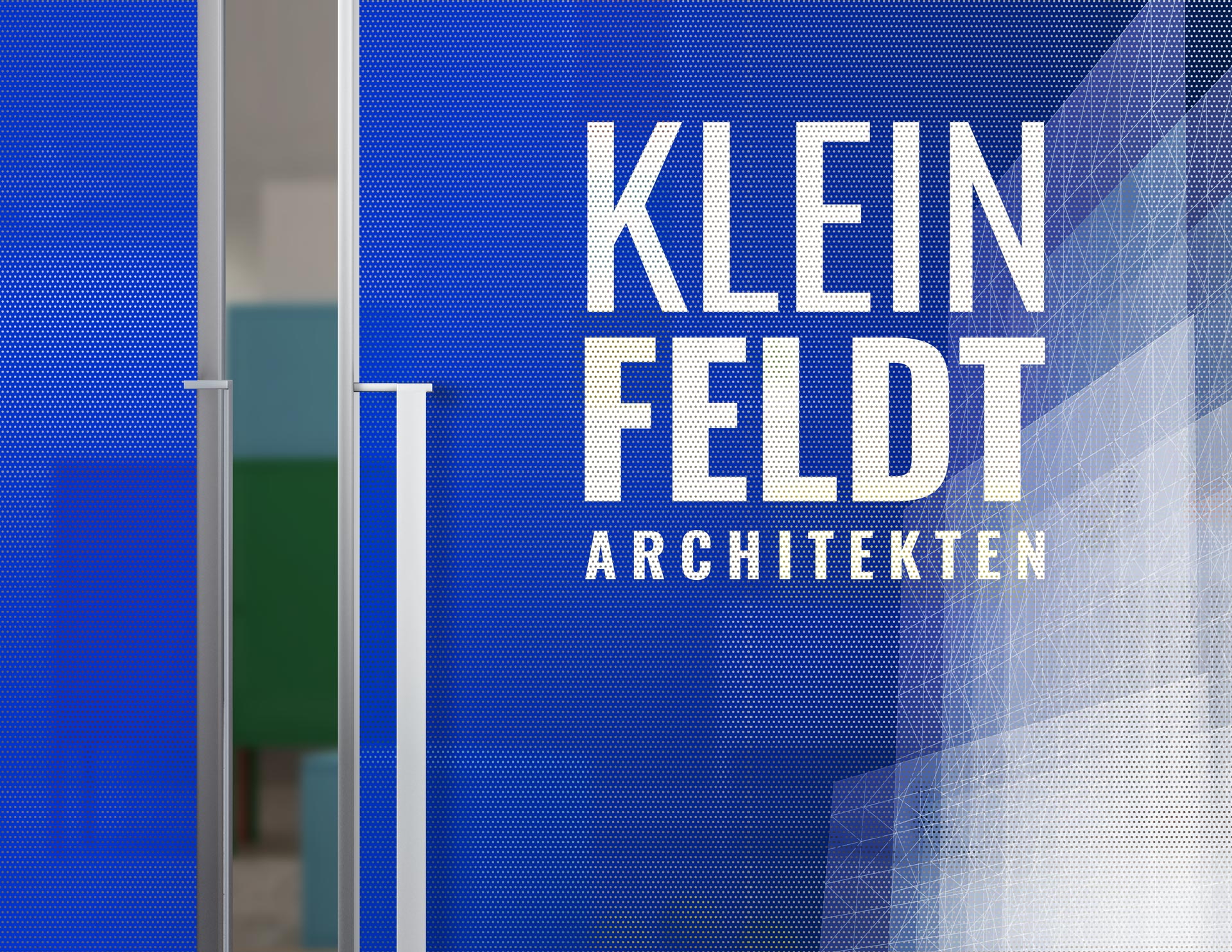 Fenster-Lochfolie – Perforierte Werbefolie für Schaufenster & Glasflächen