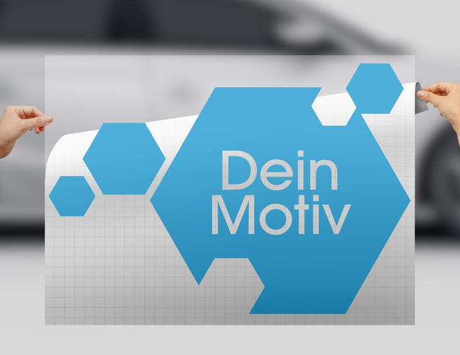 Autobeschriftung plotten - Dein Motiv als Folienplot